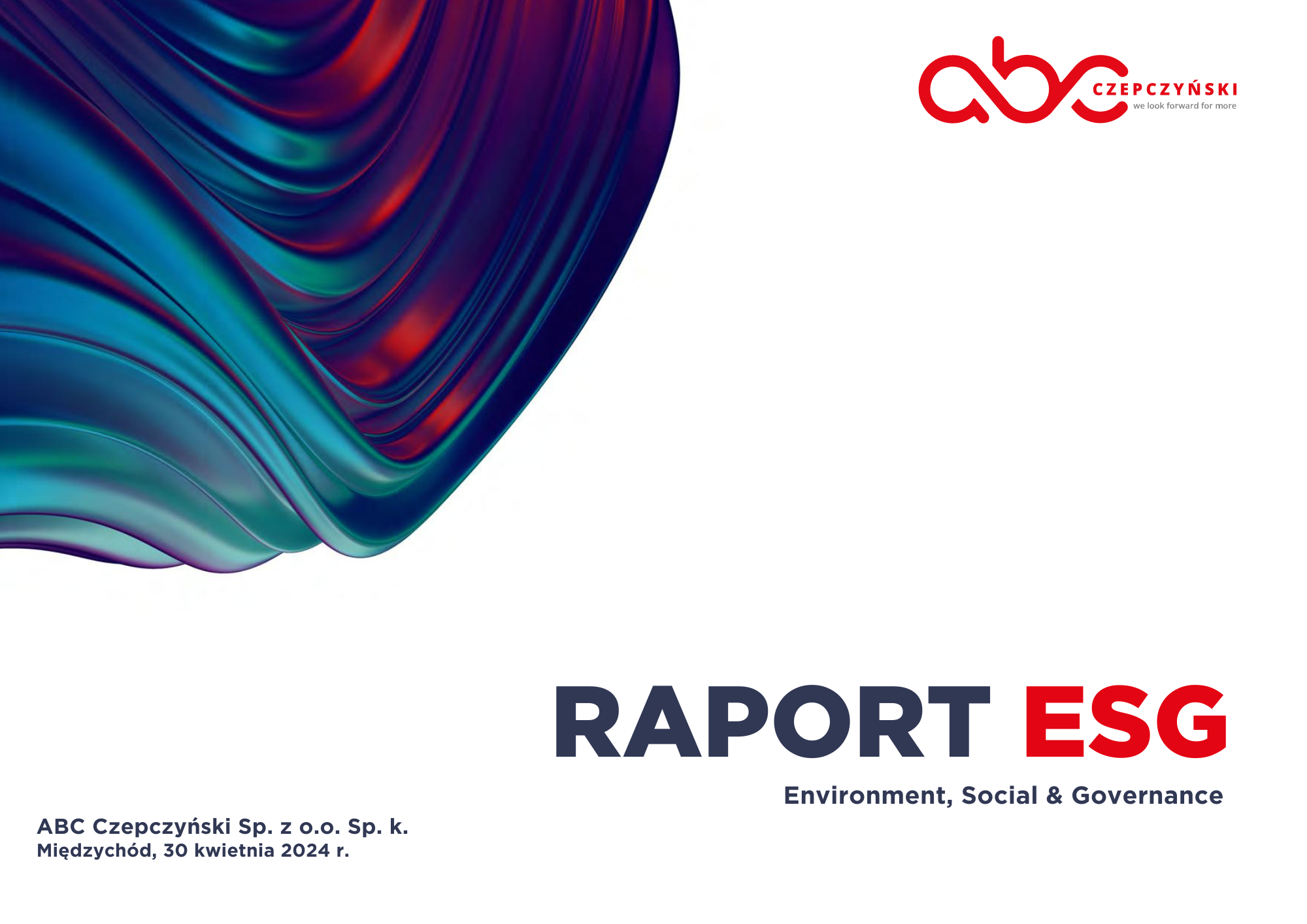 Raport ESG - ABC Czepczyński